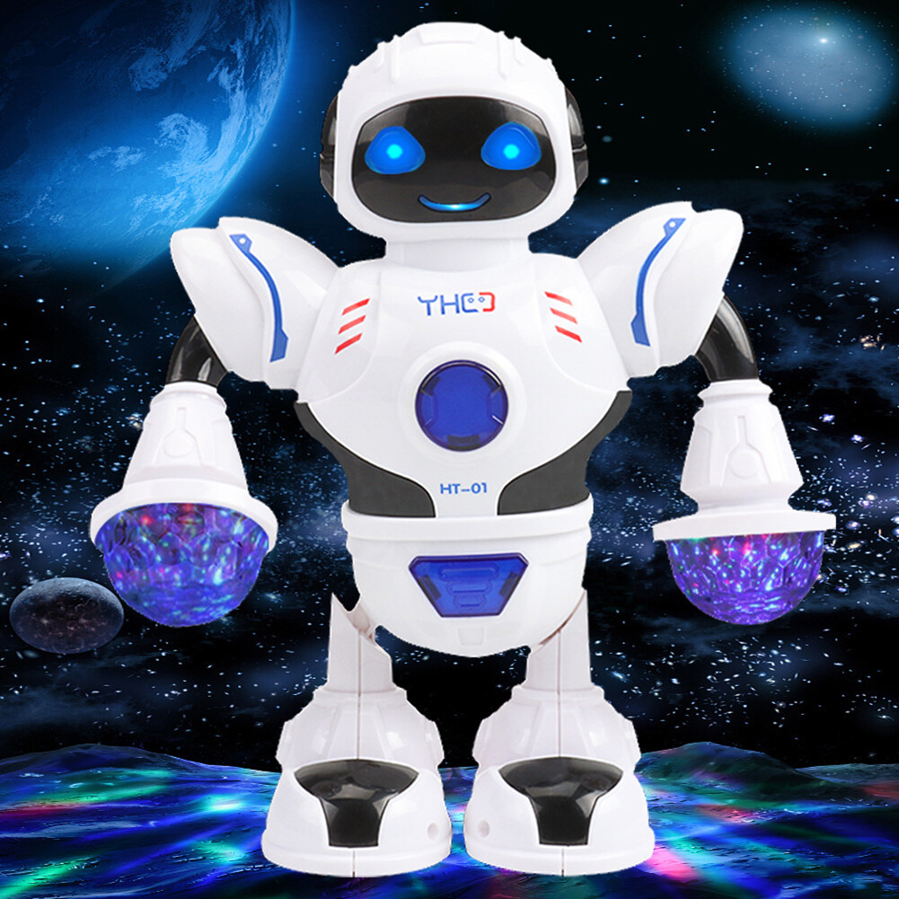 Electronic Dance Robot Movable Interactive Robot Toy for Kids Holiday ...