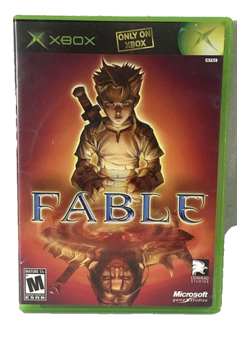 Fable 2004 Microsoft Xbox Original Black Label CIB 805529781146 | eBay