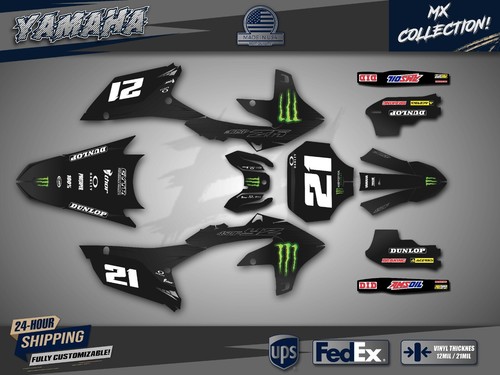 Yamaha YZ 250F 450F Graphics Kit (2023-2024)- Customize Your Ride with ...
