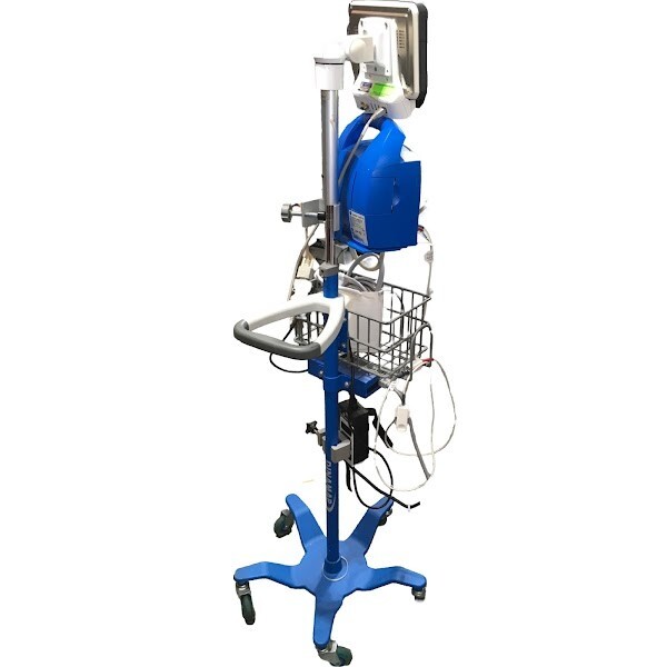 GE Dinamap V100 Patient monitor + Capsule Neuron monitor w/ Stand ...