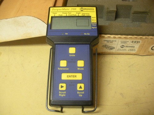 Mountz TorqueMate 200 Hand Held Portable Torque/Angle Meter TM200 | eBay