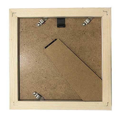 5x5 Picture Frames with 4x4 Opening Mat. White Square Photo Frame ...