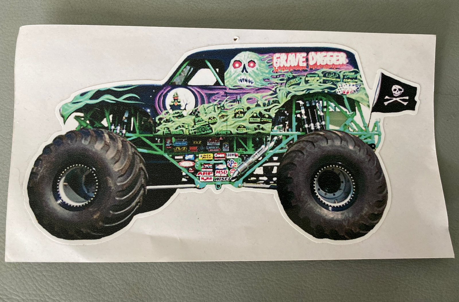 Grave Digger Decals