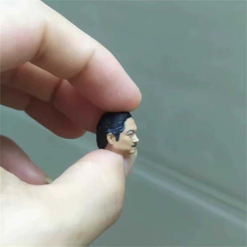 Painted 1/18 Scale The Kung Fu SuperStar Sammo Hung Head Sculpt Fit 3. ...