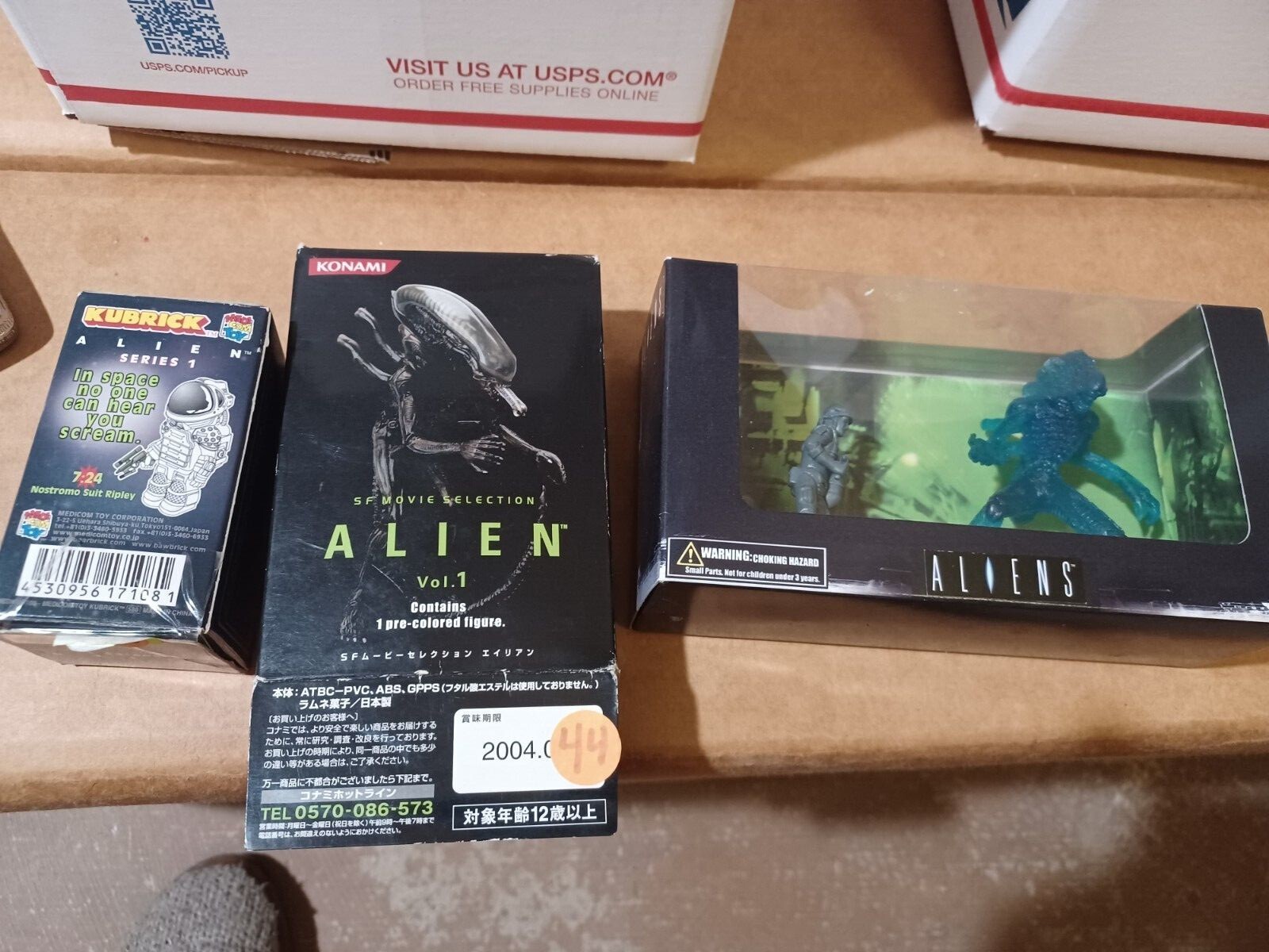 Rare Aliens Deluxe Set 2004, SF Movie Selection Alien Vol.1 and Kubrick ...