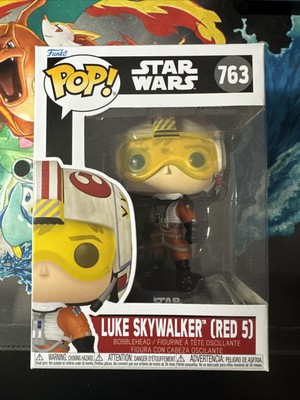 Star Wars Luke Red 5 Funko Pop #763 Vinyl Figure W/ Protector ...