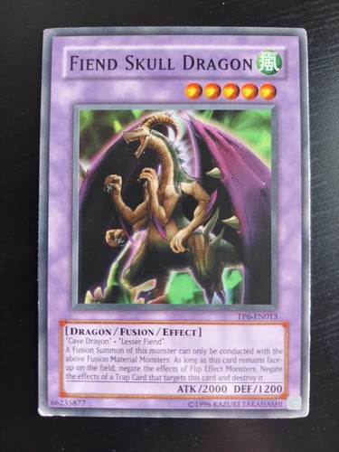 Fiend Skull Dragon TP6-EN013 LP Common Yugioh TCG Card | eBay