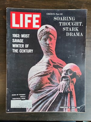 Life Magazine February 8, 1963 - Greece Part III - Savage Winter ...