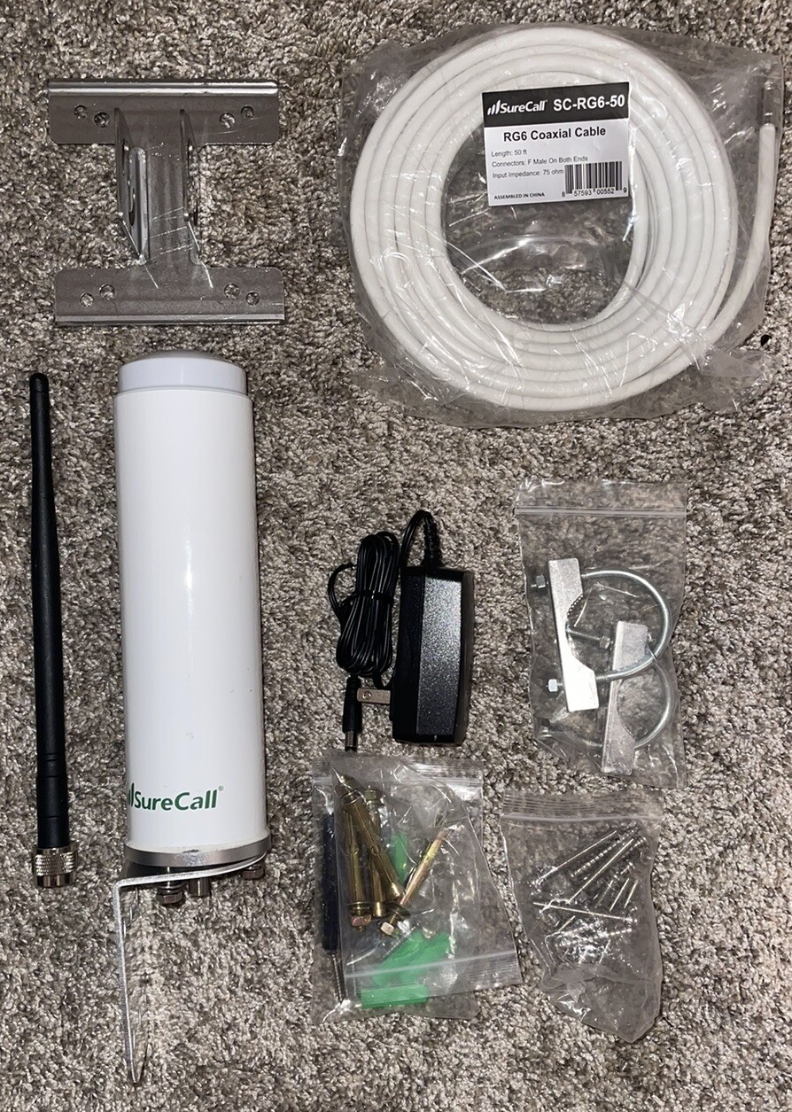 SureCall Wide band Omni 75 Ohm antenna with F-Female connector SC-289W ...