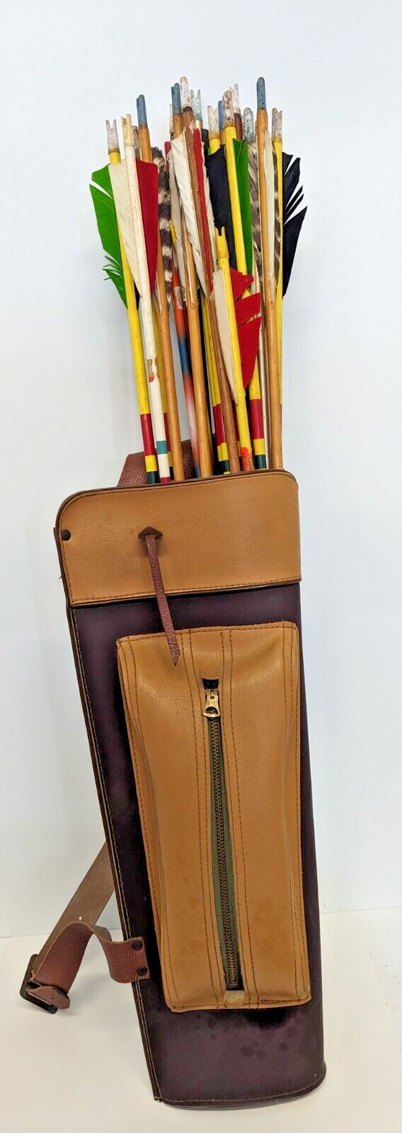 Vintage Wooden Feather Arrows Bear Archery Lot Of 23 with Ben Pearson ...