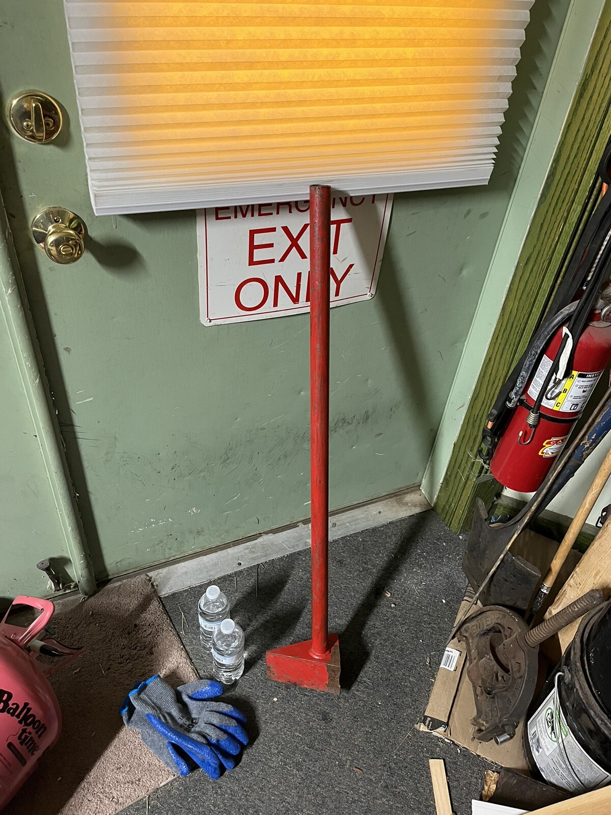 Vintage MONSTER MAUL Heavy 39” Wood Splitting Tool Firewood Demolition ...