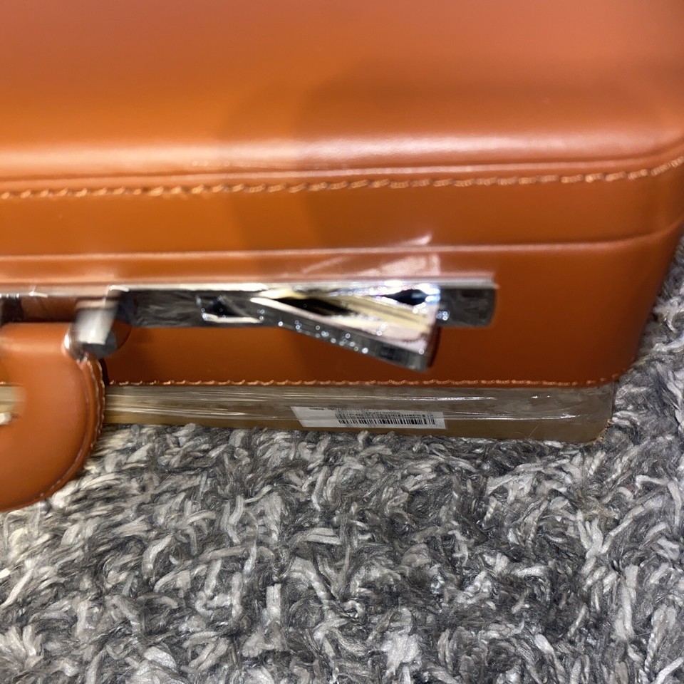 💼NEW💼 Hard Attachment Briefcase w/Combo Lock and Hardside Laptop Case ...