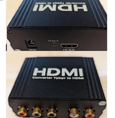 YPbPr to HDMI Converter, Component to HDMI RGB to HDMI Converter | eBay