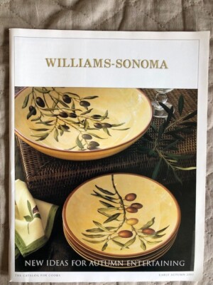 Williams-Sonoma Catalog, Early Autum 2003, 127 pages | eBay