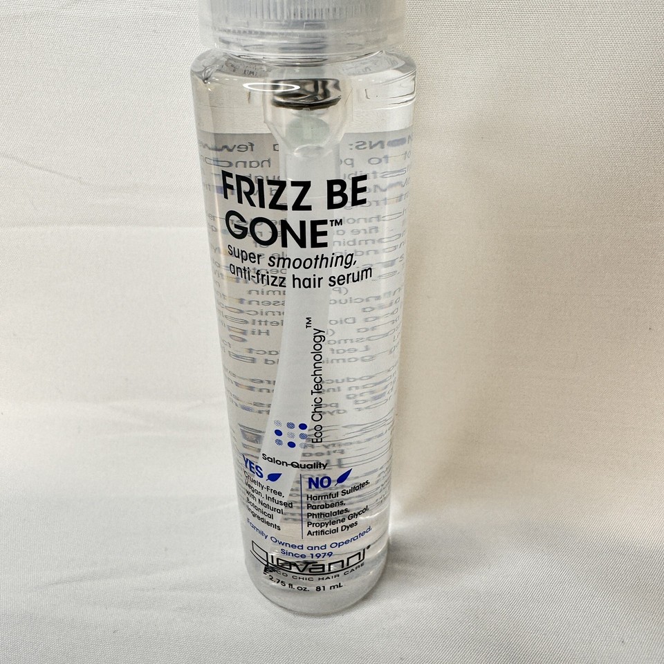 Giovanni Eco Chic Frizz Be Gone Super Smoothing Anti-Frizz Hair Serum 2 ...
