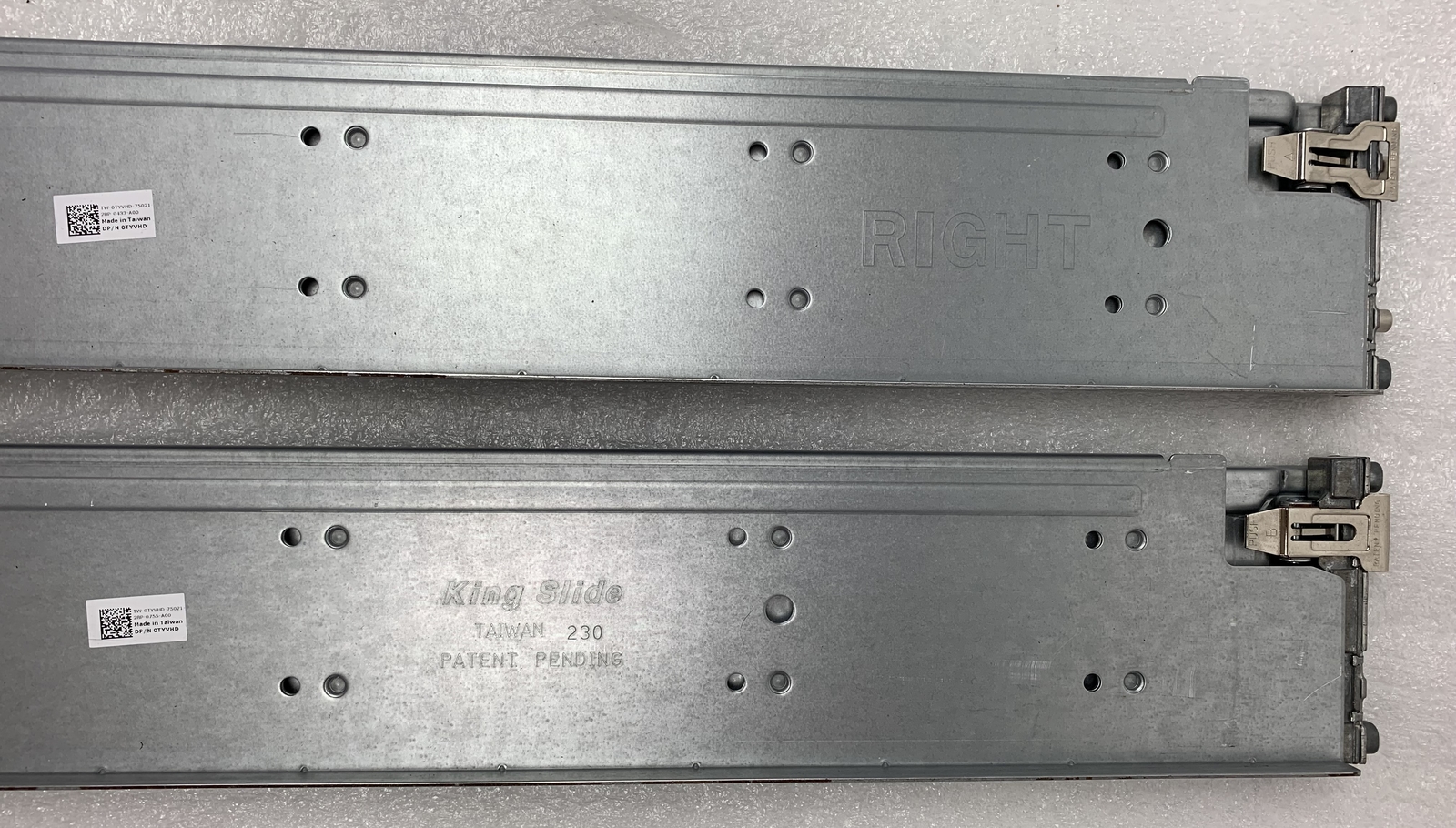 King Slide Server Rack Rails 230 TW-0TYVHD-75021 28P 0433-A00 DP/N ...