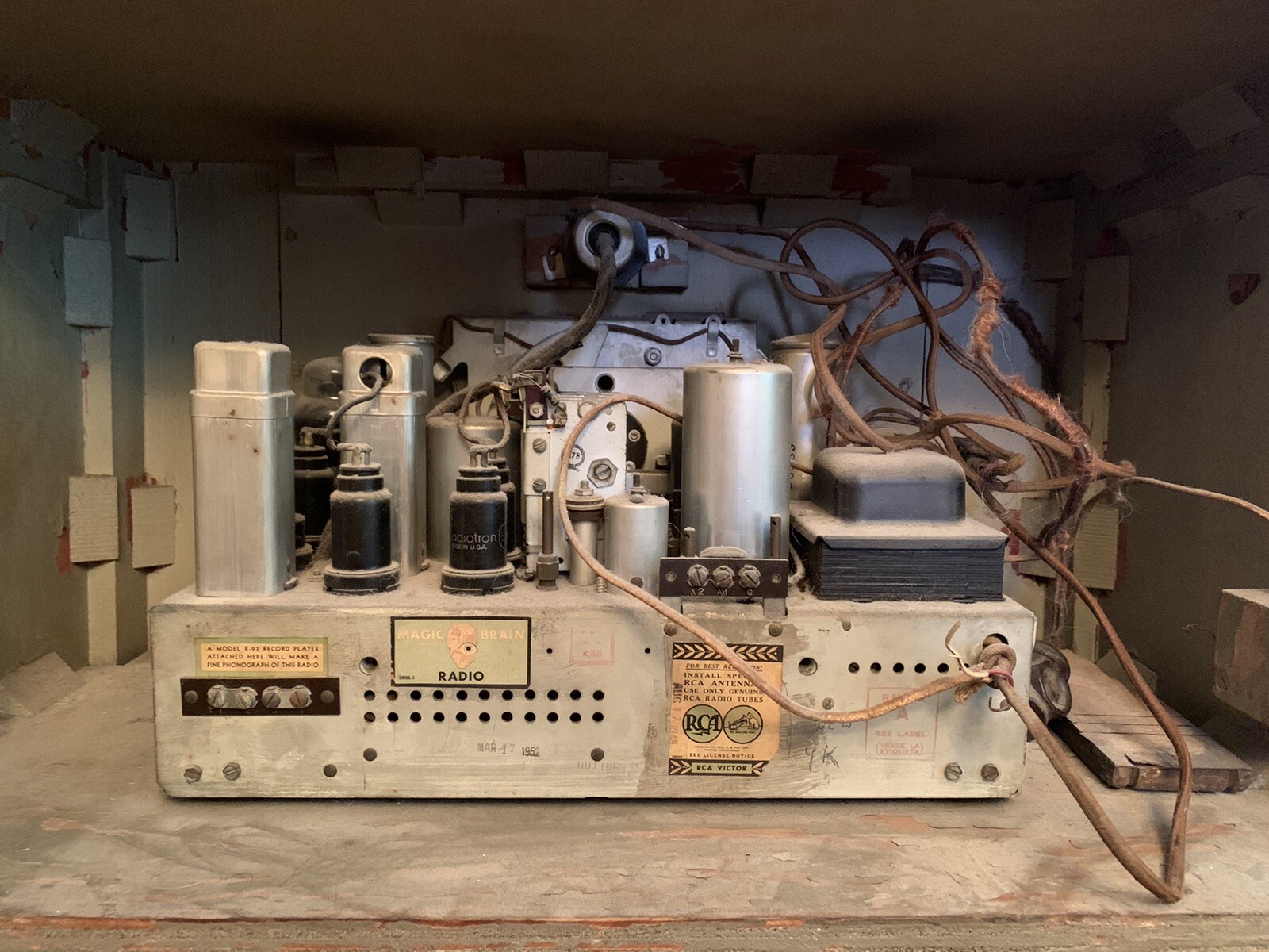 Antique 1936 RCA Model 9K Console Radio | eBay