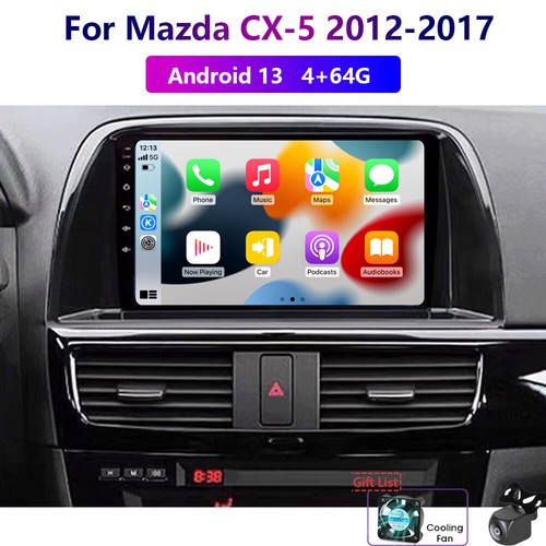 For Mazda CX-5 2012-2017 Wireless Carplay 4-64G Android 13 Car Stereo ...