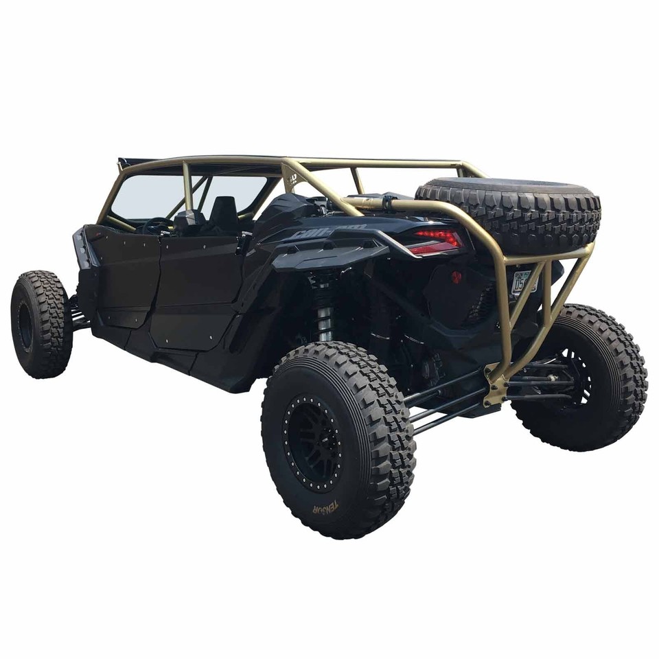 Can-Am Maverick X3 MAX 2017 to 2019 in Bed Spare Tire Mount 32 inch ...
