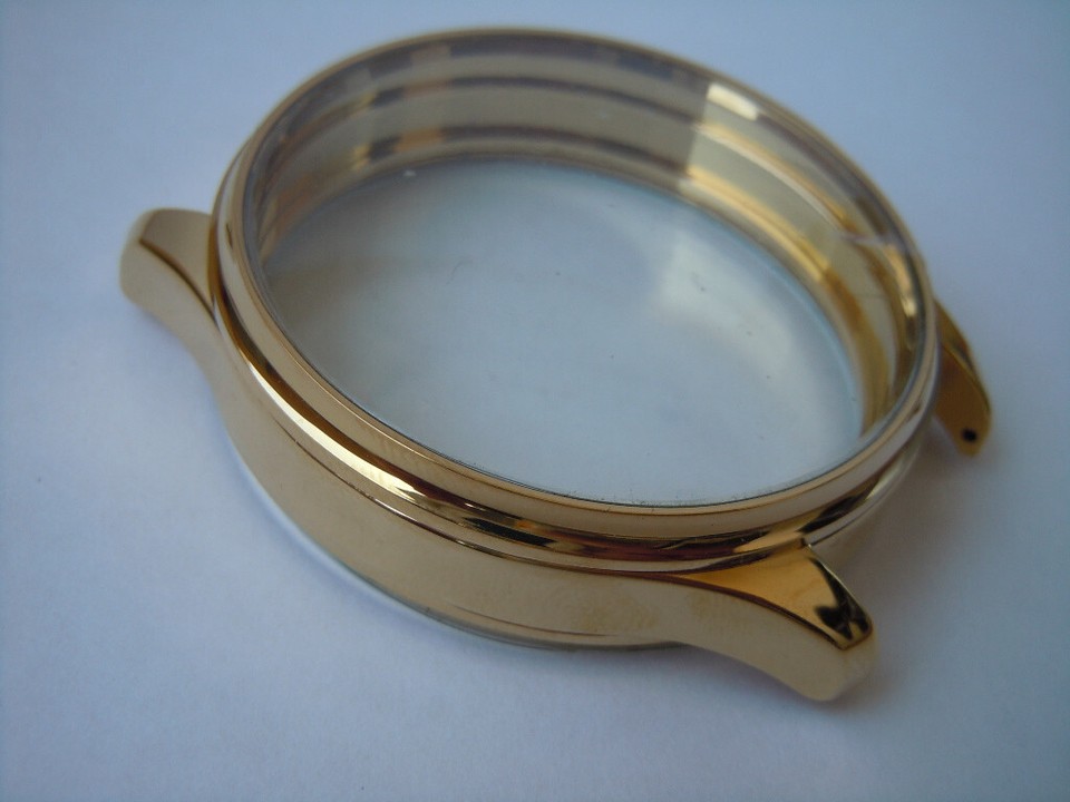 YELLOW ALLOYS CASE FOR POCKET WATCH MOVEMENTS 16s-22mm band size | eBay