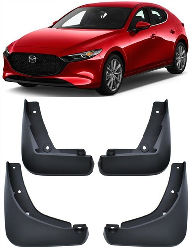 For 2019-2024 Mazda 3 Hatchback Front & Rear Splash Guards Mud Flaps ...