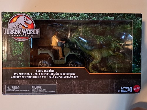 Jurassic World Legacy Collection Barry Sembene ATV Chase Pack Figure ...