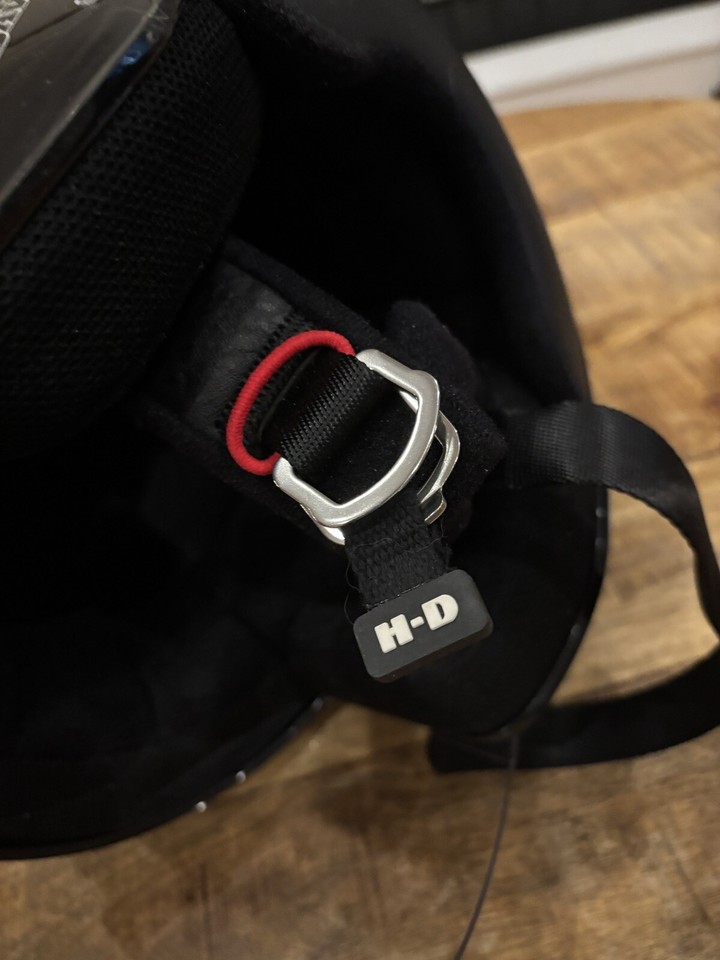 Harley Davidson Black Jet II Helmet Small With Face Shield Few ...