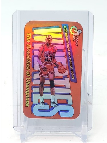 MICHAEL JORDAN 1988-89 GENERAL MILLS WHEATIES BREAKFAST OF CHAMPIONS ...