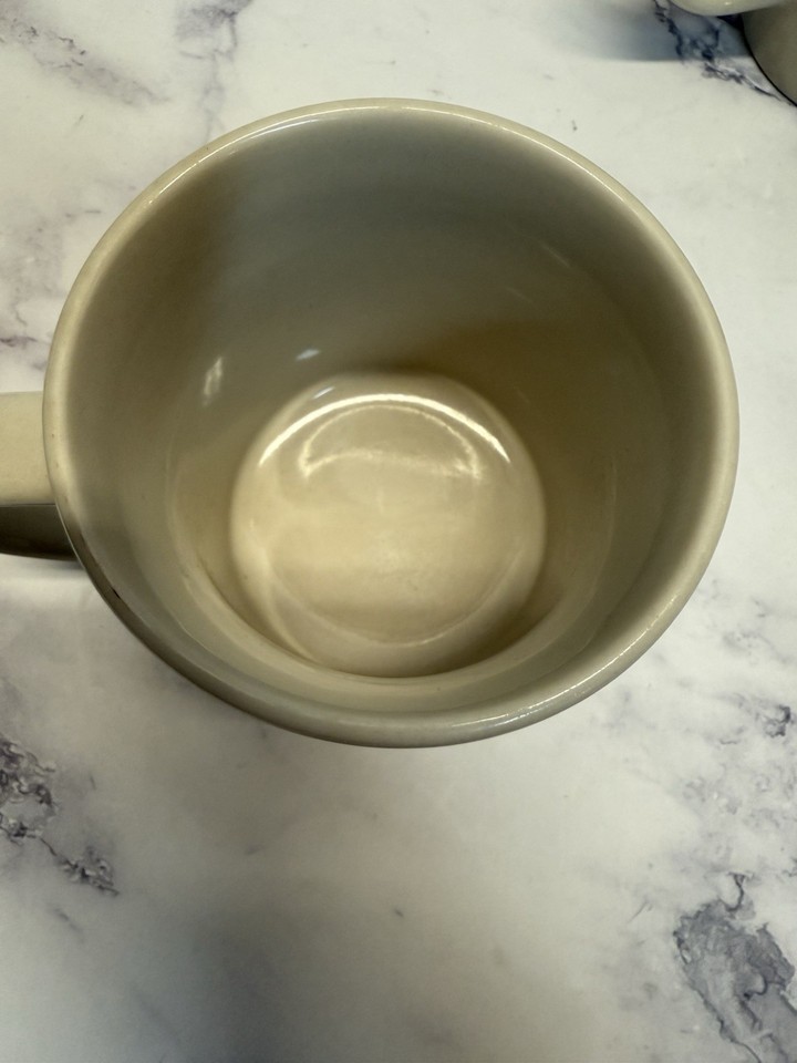 Test Rite International Co. STONEWARE Winter Cabin Scene Coffee Mug ...