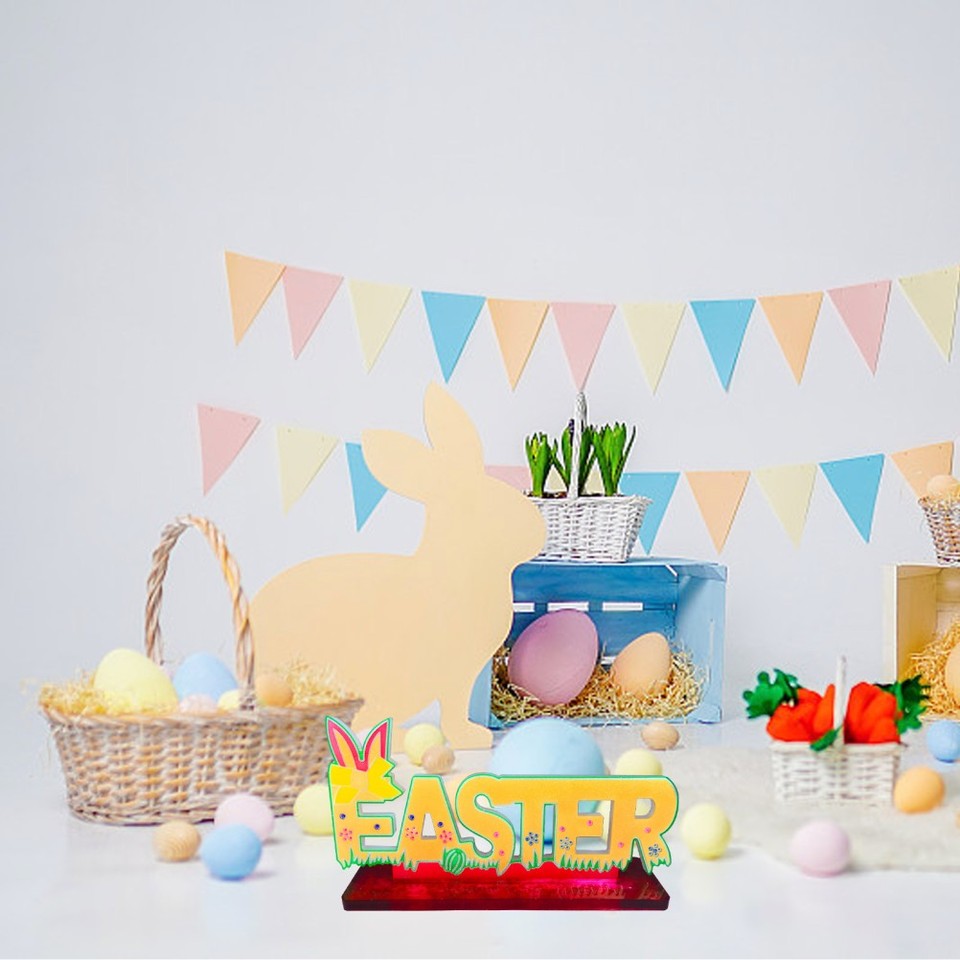 1Set Easter Decor DIY Mold Creative Cartoon Adornment Mold Desktop ...