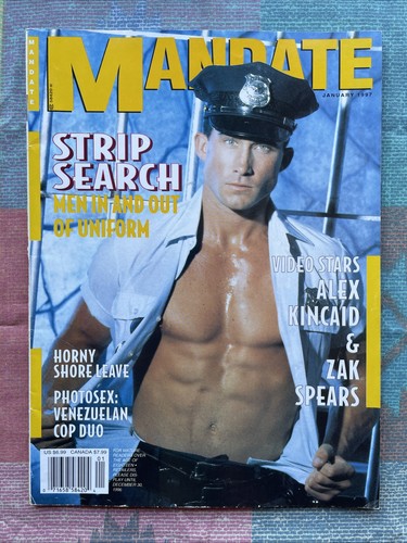 Mandate Magazine ~ January 1997; Volume 21, Number 1 (Gay Men PB Mag ...