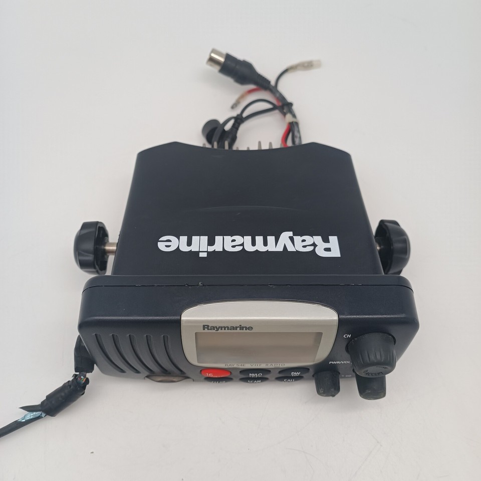 Raymarine RAY54E Marine E43025 VHF Radio Transceiver RAY 54E w ...
