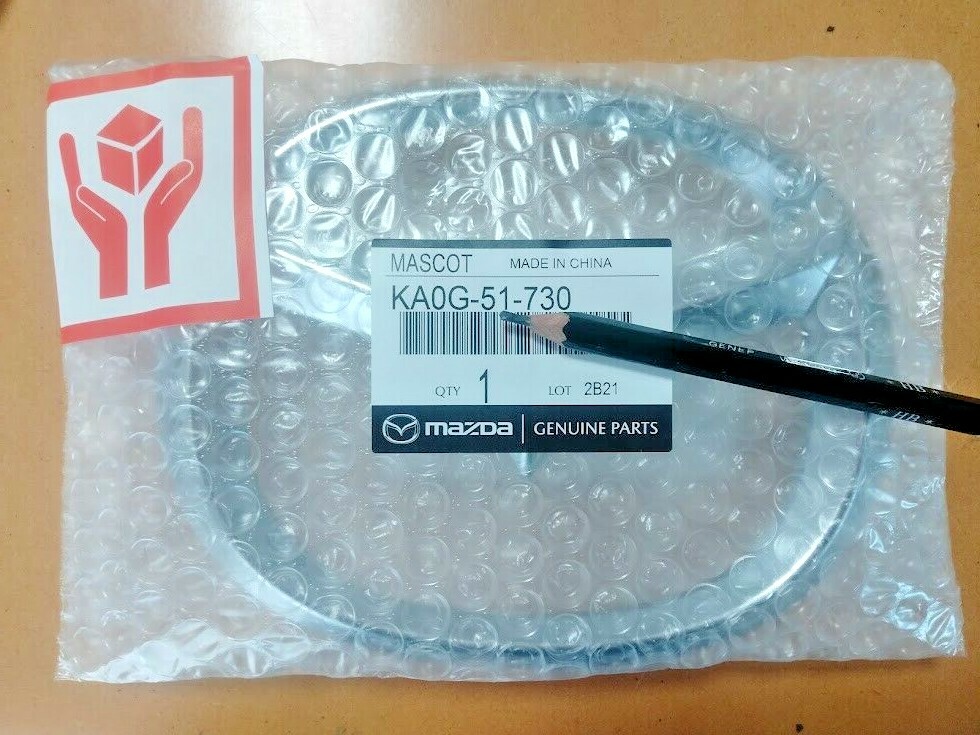 Mazda Genuine OEM Front Grille Emblem CX-5 CX-9 Signature 2016–2020 ...