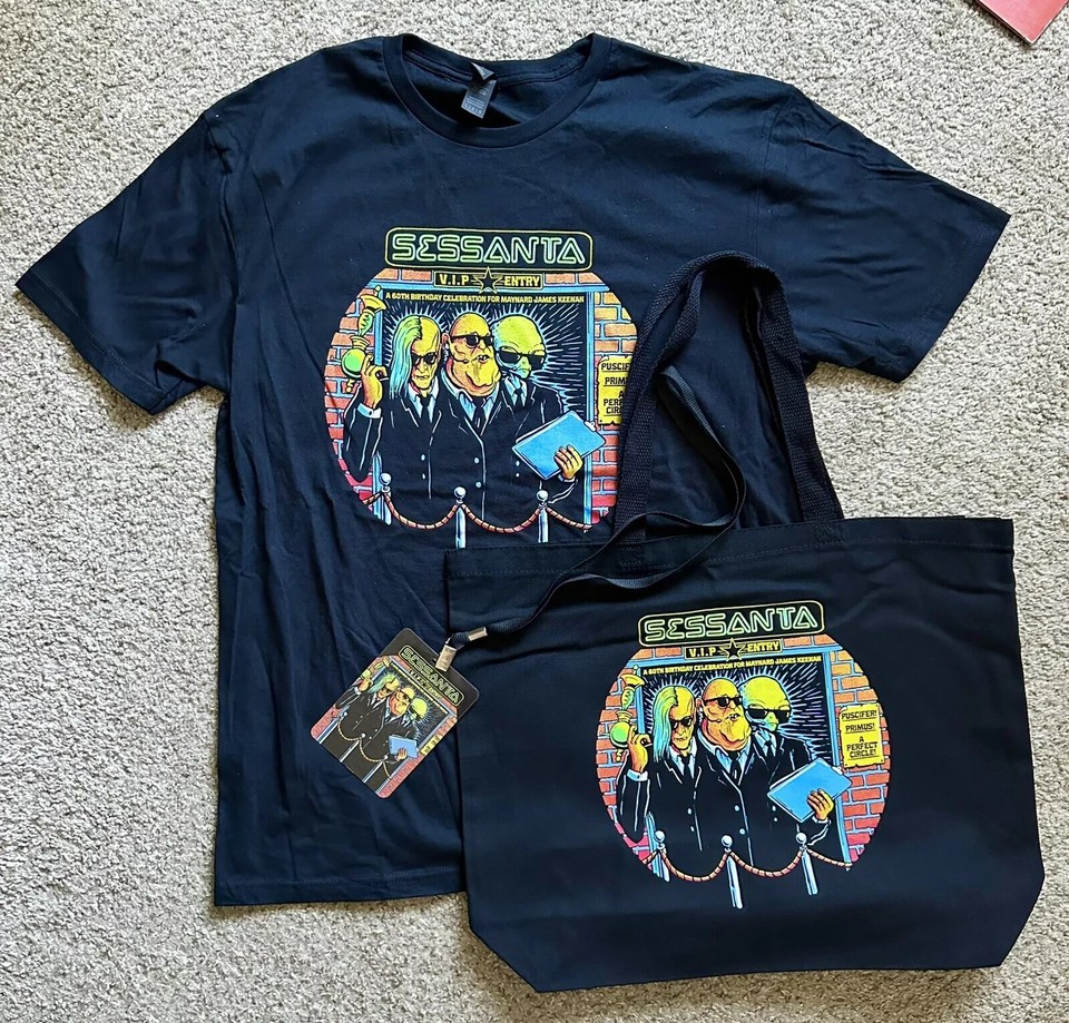 Sessanta 2024 VIP Merch Pack = Signed Tour Poster, T-shirt, Tote bag ...
