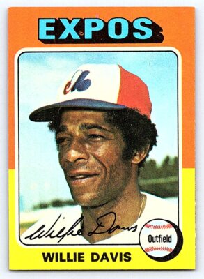 Willie Davis 1975 Topps #10 - Please see pics for cond. | eBay