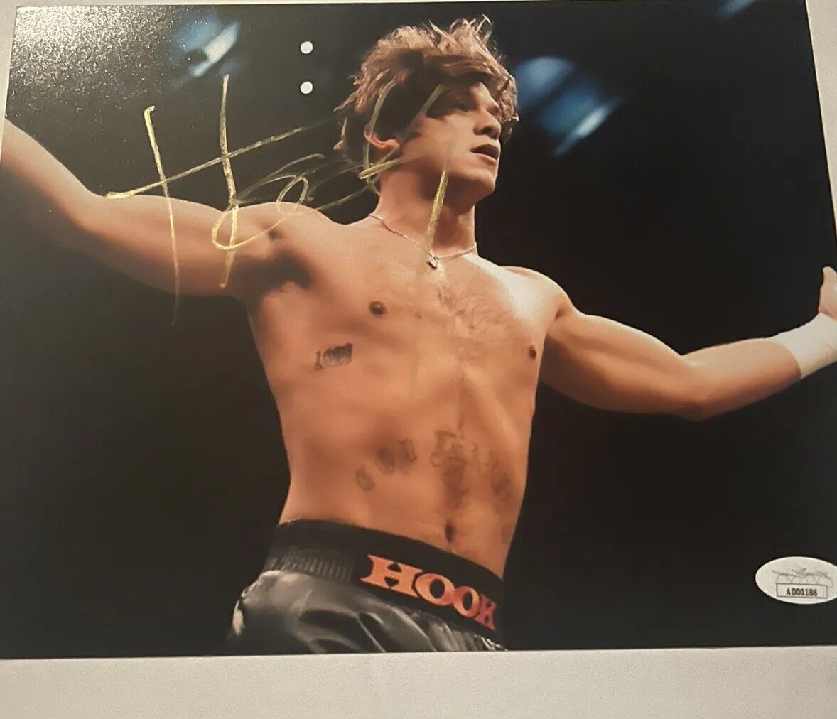 AEW All Elite Wrestling Hook Signed 8x10 Photo Tazz JSA COA | eBay