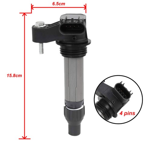 6PCS Ignition Coil UF569 For Buick Cadillac Chevrolet GMC V6 12590990 ...