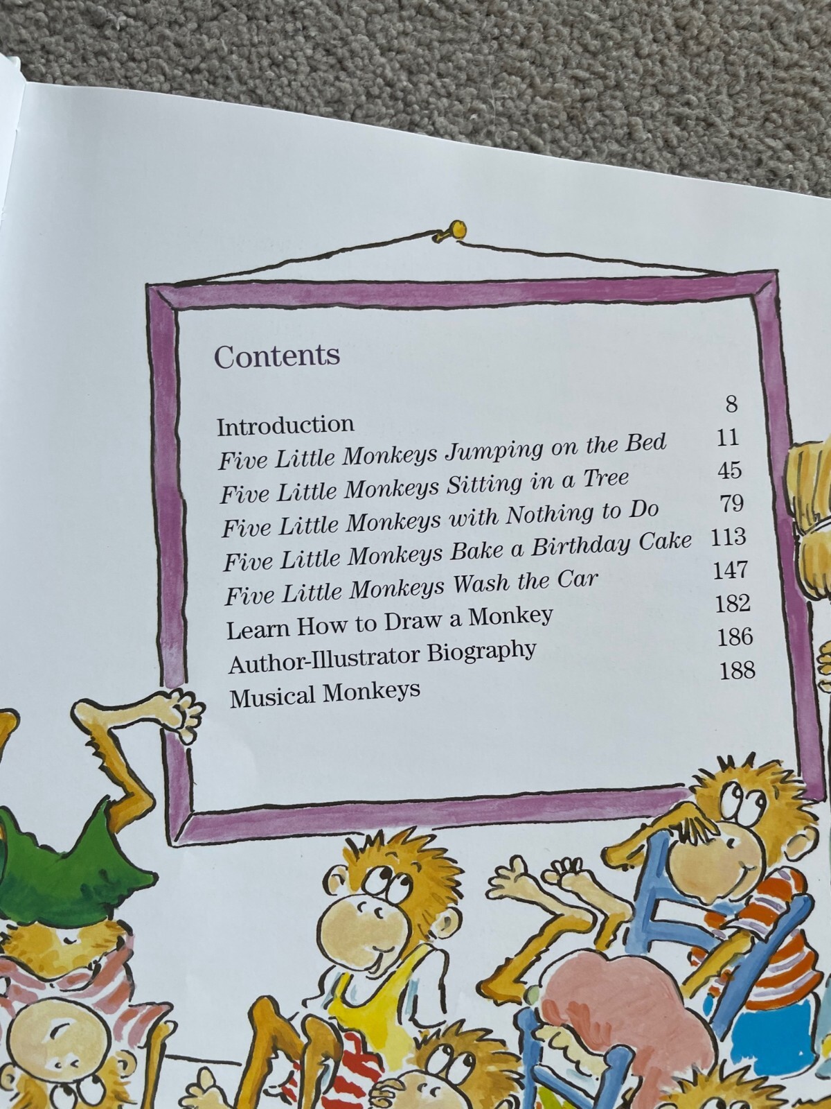 Five Little Monkeys Storybook Treasury Book by Eileen Christelow ...