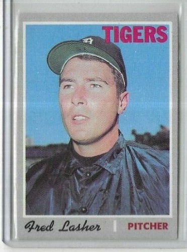 1970 Topps #356 Fred Lasher Detroit Tigers (B70) | eBay