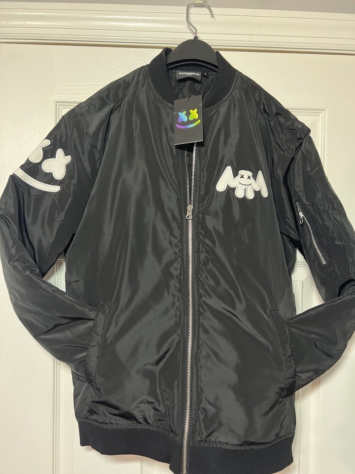 MARSHMELLO BOMBER JACKET Adult Small Exclusive Mellogang 30 LIMITED ...