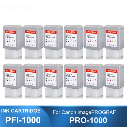 PFI-1000 Compatible Ink Cartridge With Ink For Canon PRO1000 Printer ...