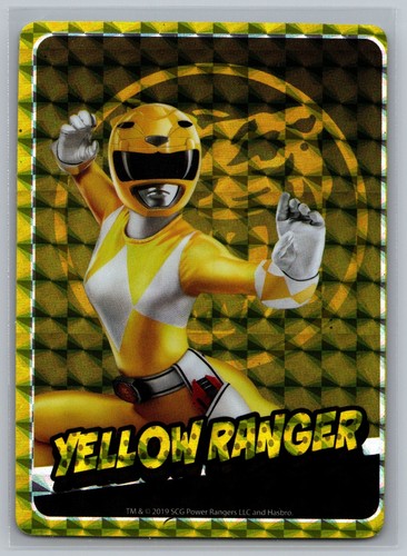 Yellow Ranger Prism Sticker 2019 Power Rangers Surreal Entertainment ...