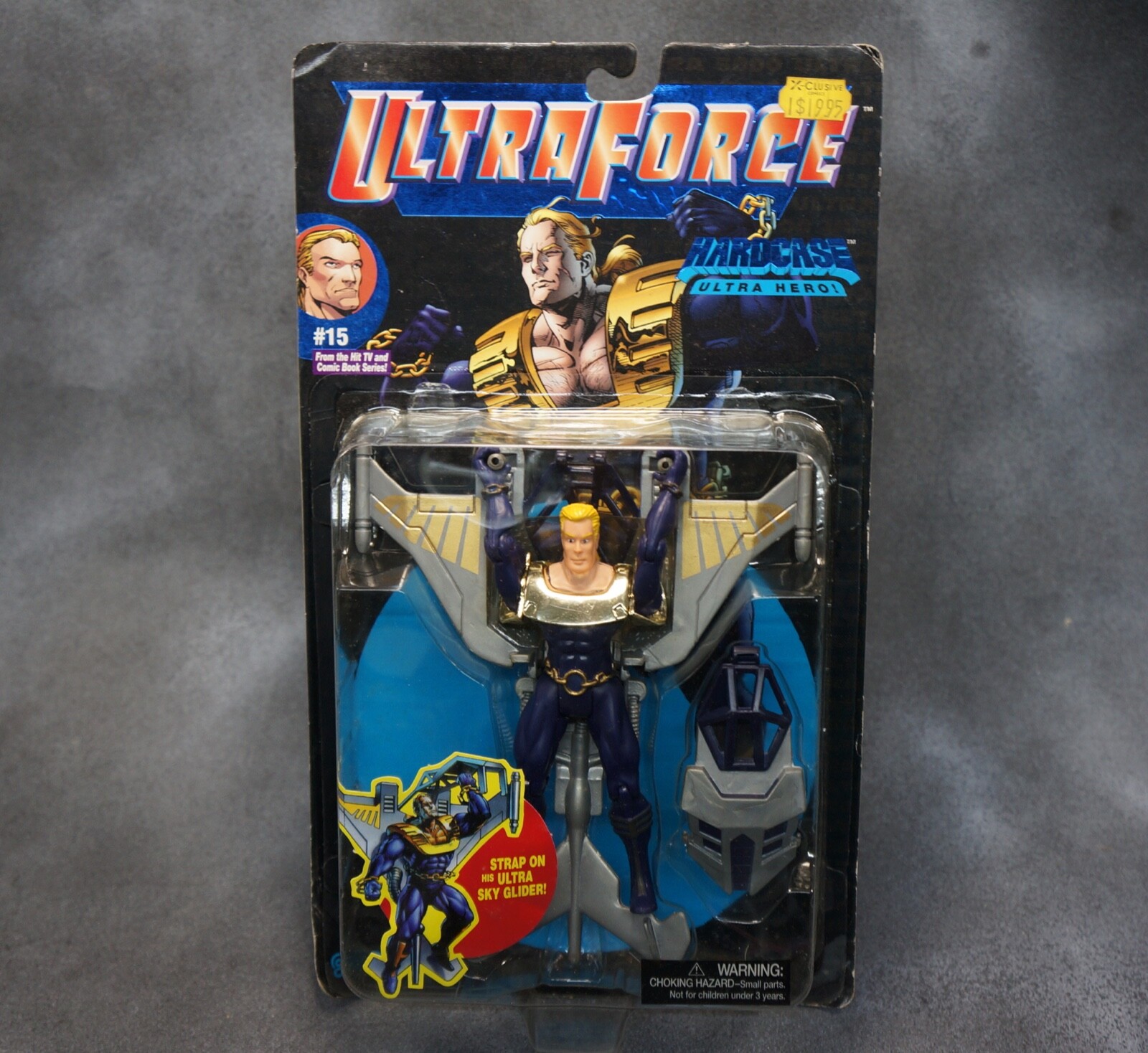 Malibu Comics Ultraforce Hardcase 5in Ultra Hero Figure Black Card ...