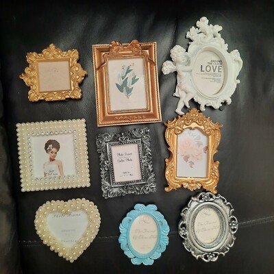 SMALL Shabby Chic Antique-style Photo Frame Ornate Baroque Rococo ...