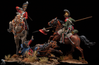 The Death of General Ponsonby Waterloo 54mm Painted Toy Soldier Pre ...