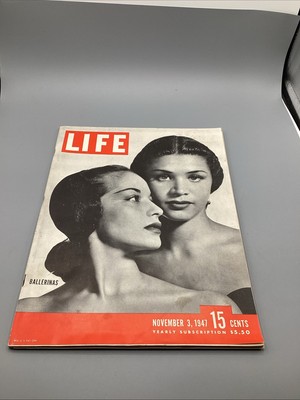 Ballerinas- LIFE Magazine Nov 3, 1947- FDR Feature - Vintage | eBay