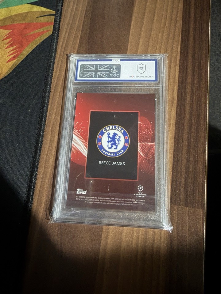 Topps Knockout Reece James Auto /5 Chelsea England Autograph MGC 9 | eBay