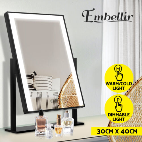 Embellir Hollywood Makeup Mirror With Light LED Strip Standing Tabletop ...