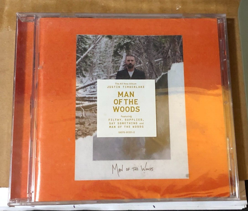 CD - Man of the Woods 🎧 JUSTIN TIMBERLAKE 2018 RCA Chris Stapleton ...