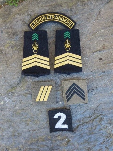 French Foreign Legion Rank Insignia